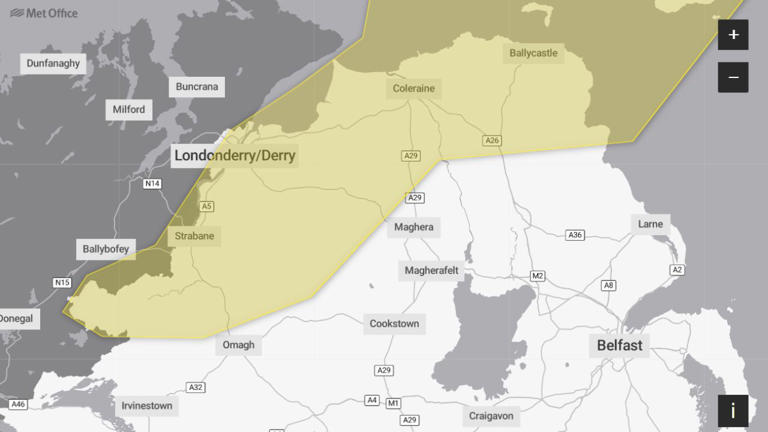 UK weather: Met Office wind warnings issued for parts of Northern ...