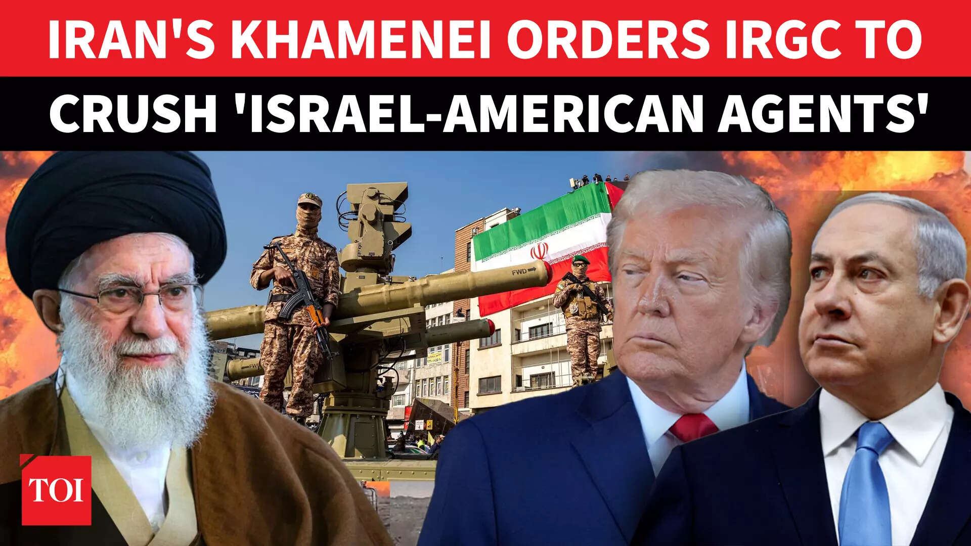 Khamenei puts IRGC on highest alert as US openly backs protesters amid ...