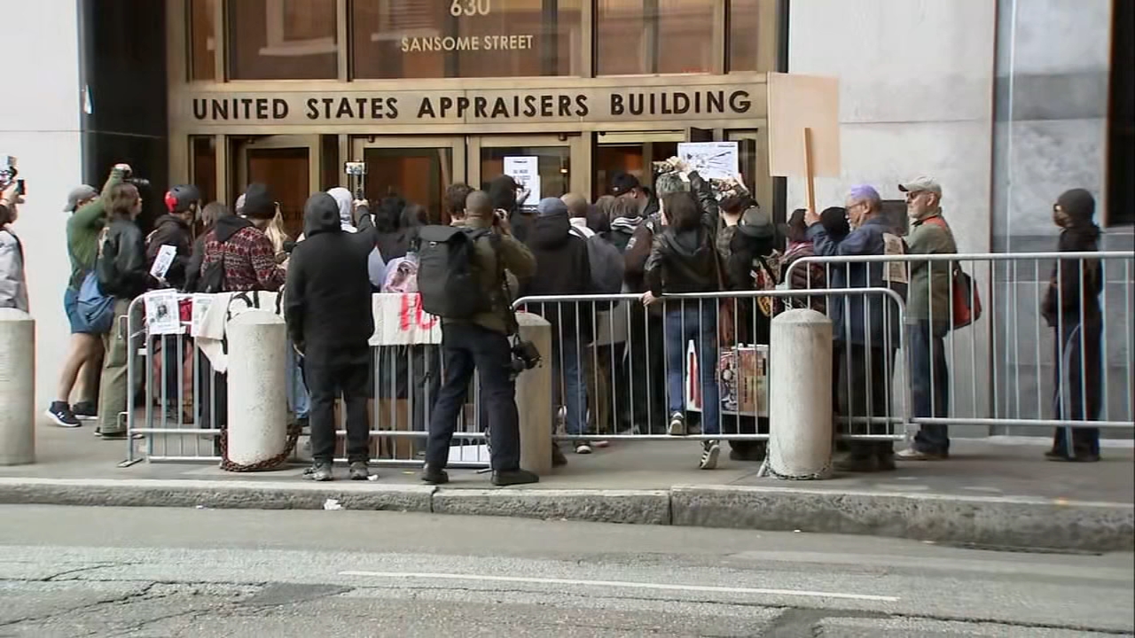 2 protesters pepper sprayed outside SF ICE office; city leaders prepare ...