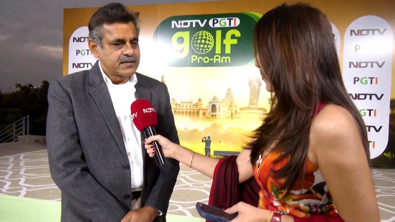 NDTV PGTI Pro-Am does more than boost golfers: BJP MP Konda Vishweshwar ...