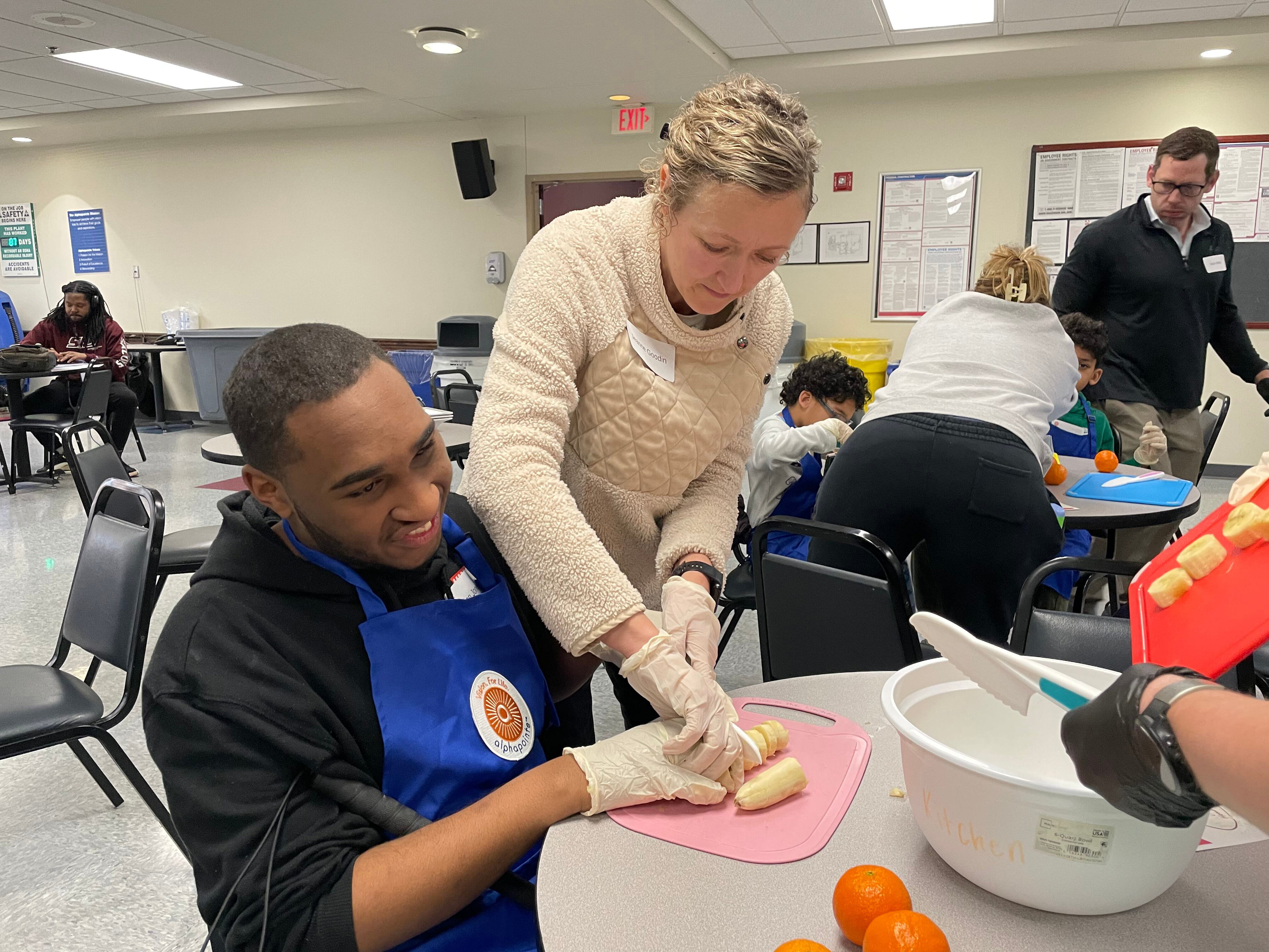Cooking up confidence: Blind and visually impaired youth learn kitchen ...