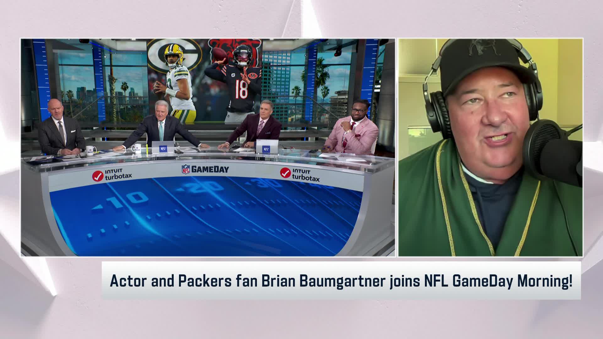 Actor, Packers fan Brian Baumgartner previews matchup vs. Bears 'NFL ...