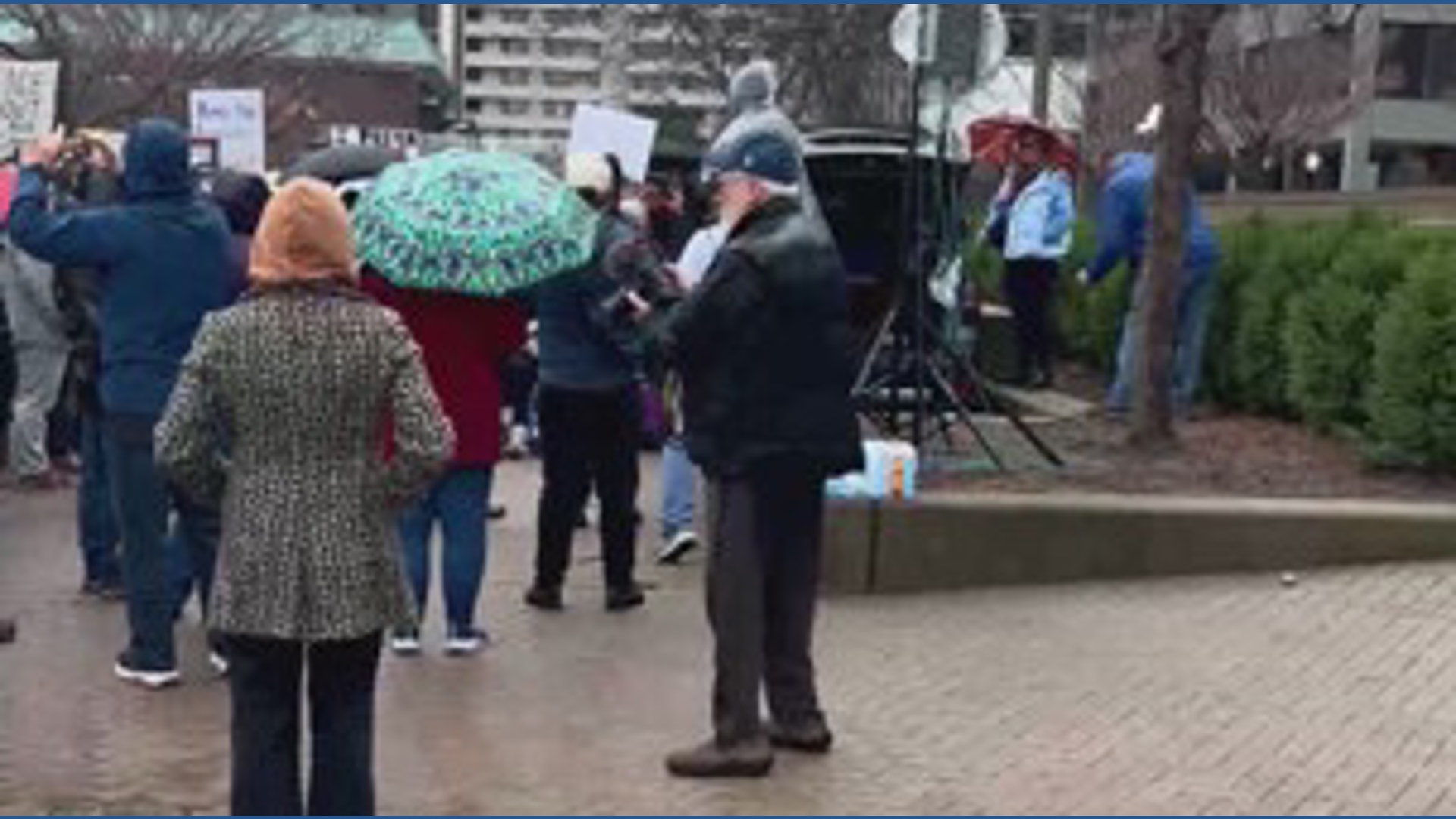 Belvedere a location for an ICE protest, Saturday