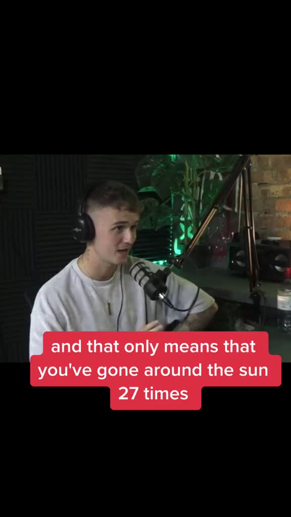 Why your age is just how many times you have lapped the sun