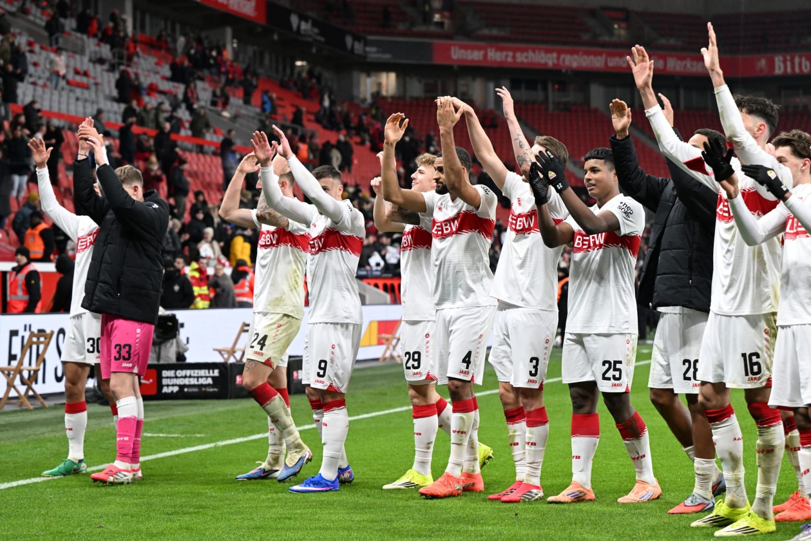 Stuttgart end Leverkusen rot with big 4-1 win; Heidenheim, Mainz draw