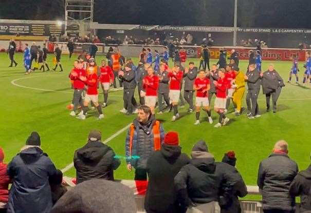 Reaction from Chatham Town manager Kevin Hake after FA Trophy win ...