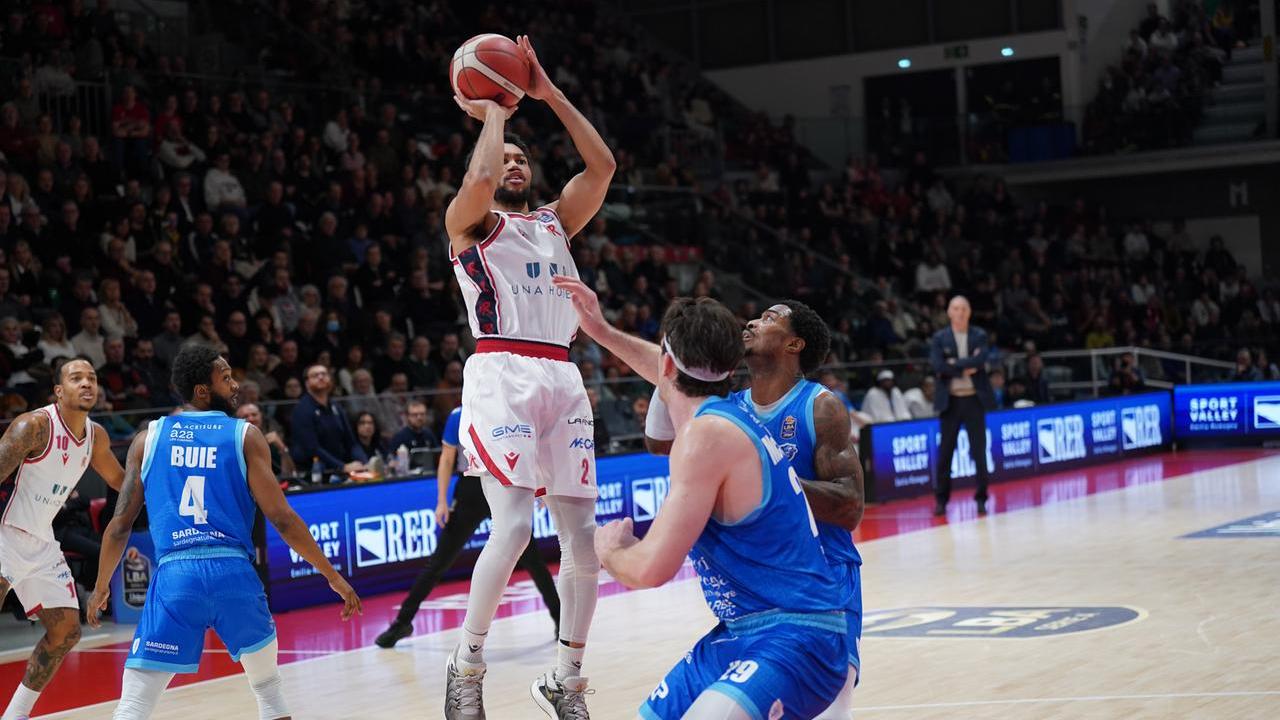 Finalmente Una Hotels: Reggio Emilia batte Sassari e si rilancia