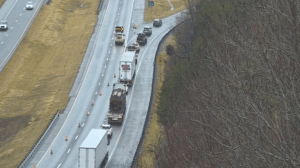 Tractor trailer crash causes delays, lane closures on I-81 in ...