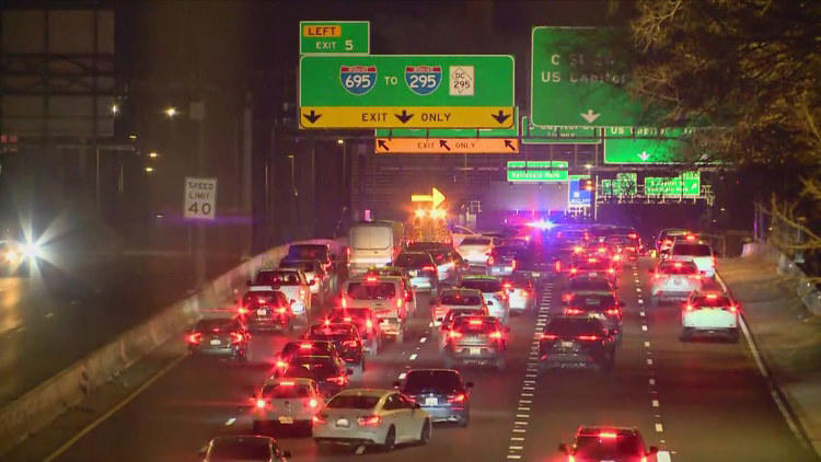 Suspect in DC police officer’s death on I-695 held without bond
