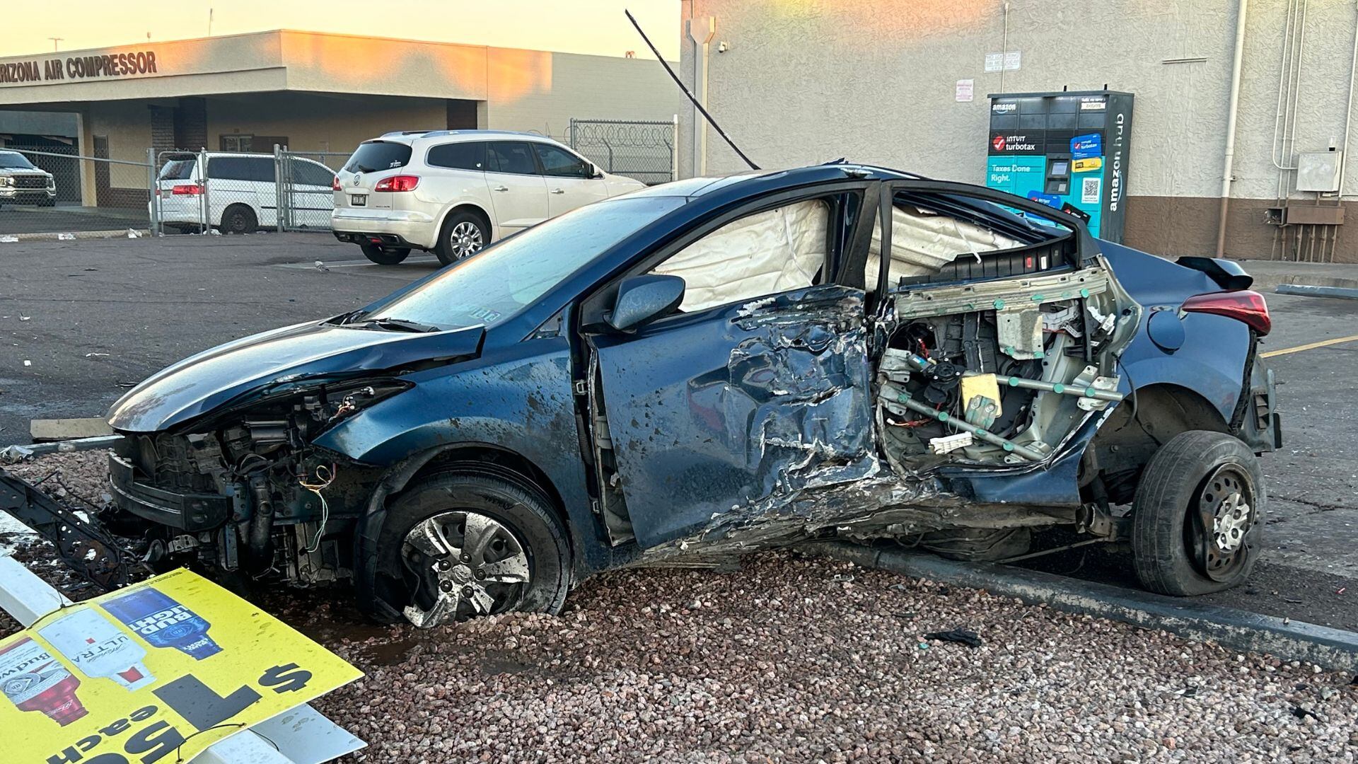 2 hospitalized after stolen car crashes in Maryvale