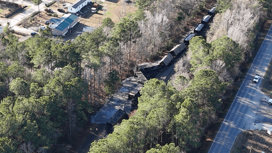 Train derailment in Dorchester County prompts multi-agency response