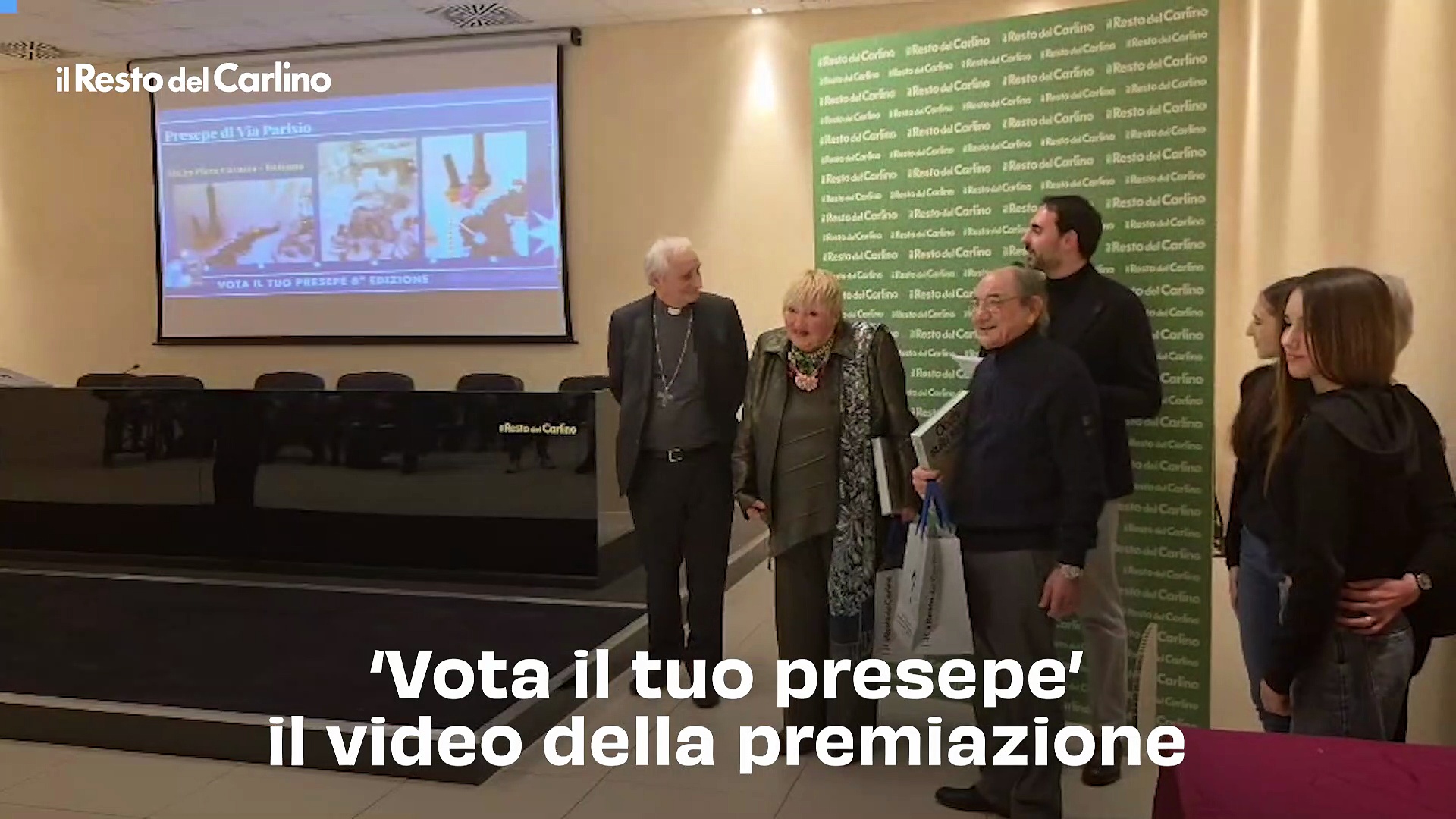 ‘Vota il tuo presepe’ il video della premiazione