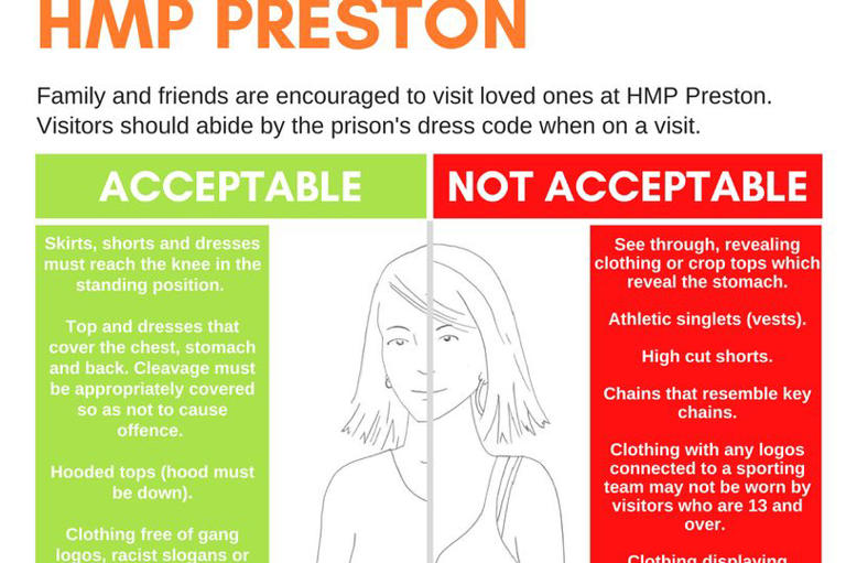 Prison crackdown as partners ditch underwear and don see-through tops ...