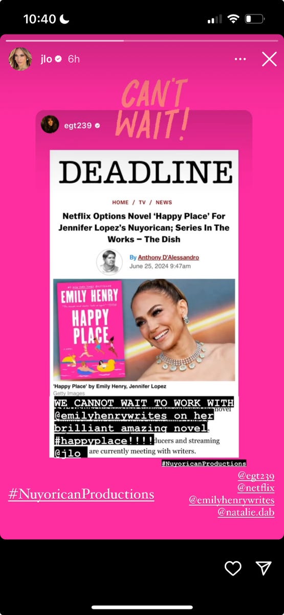 Emily Henry’s 'Happy Place' will now be adapted into a film