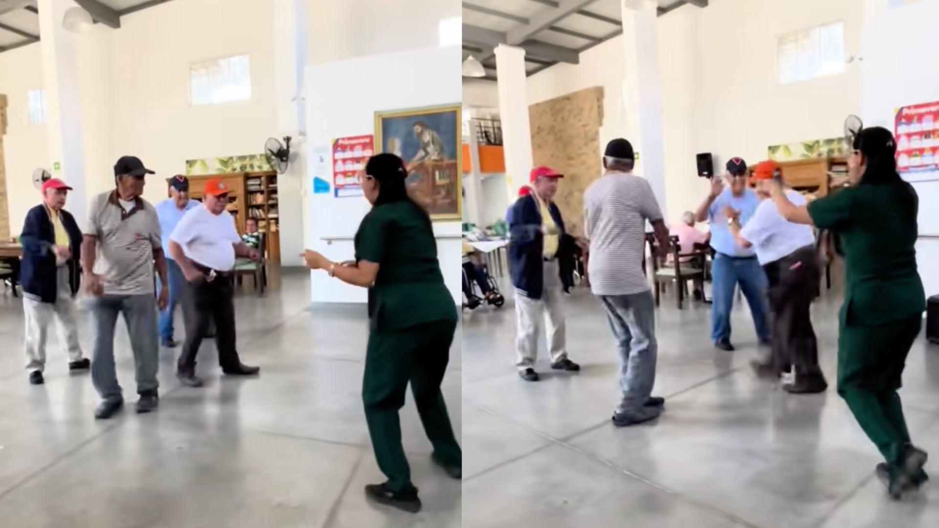 Abuelitos enternecen las redes sociales al sumarse al “mini mini” viral ...