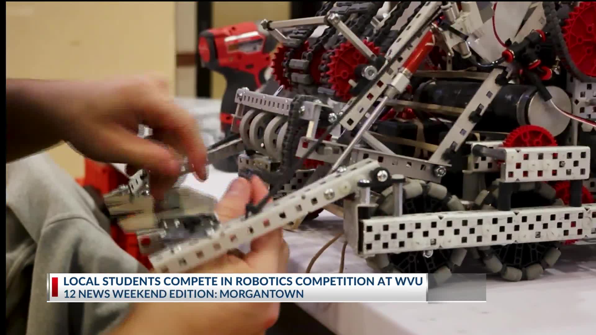 WV students display engineering talents at robotics contest