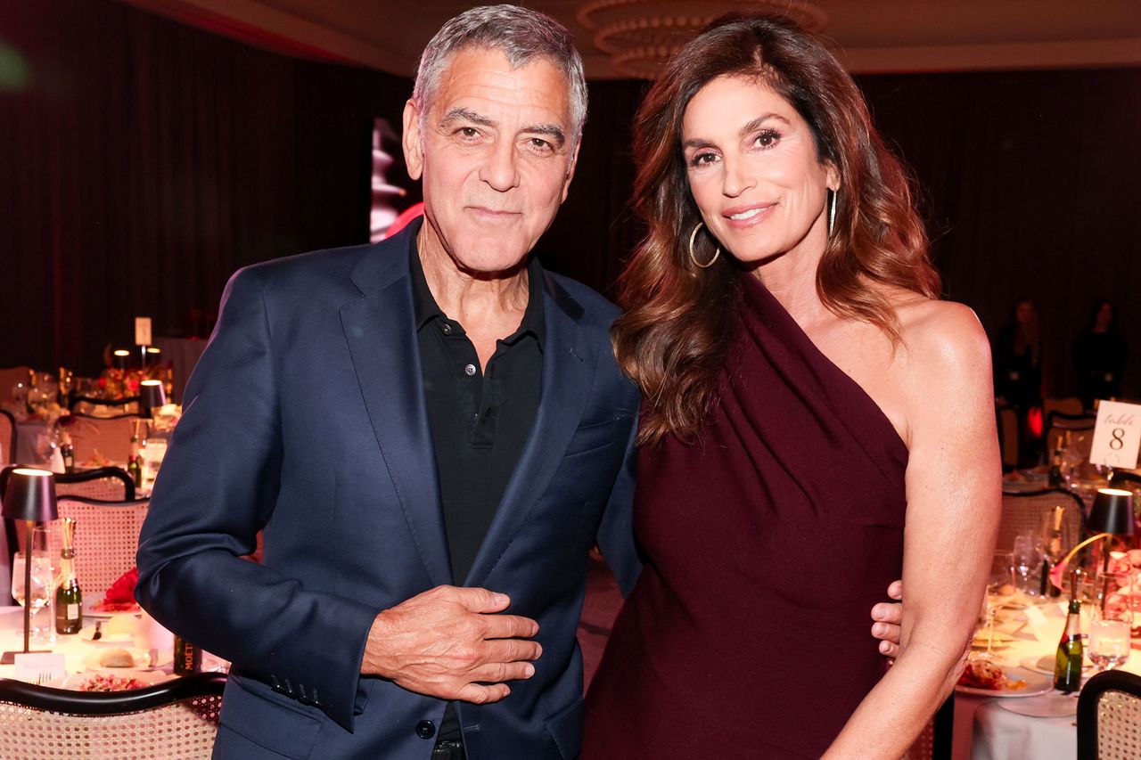 Cindy Crawford reveals how her double date nights with George Clooney ...