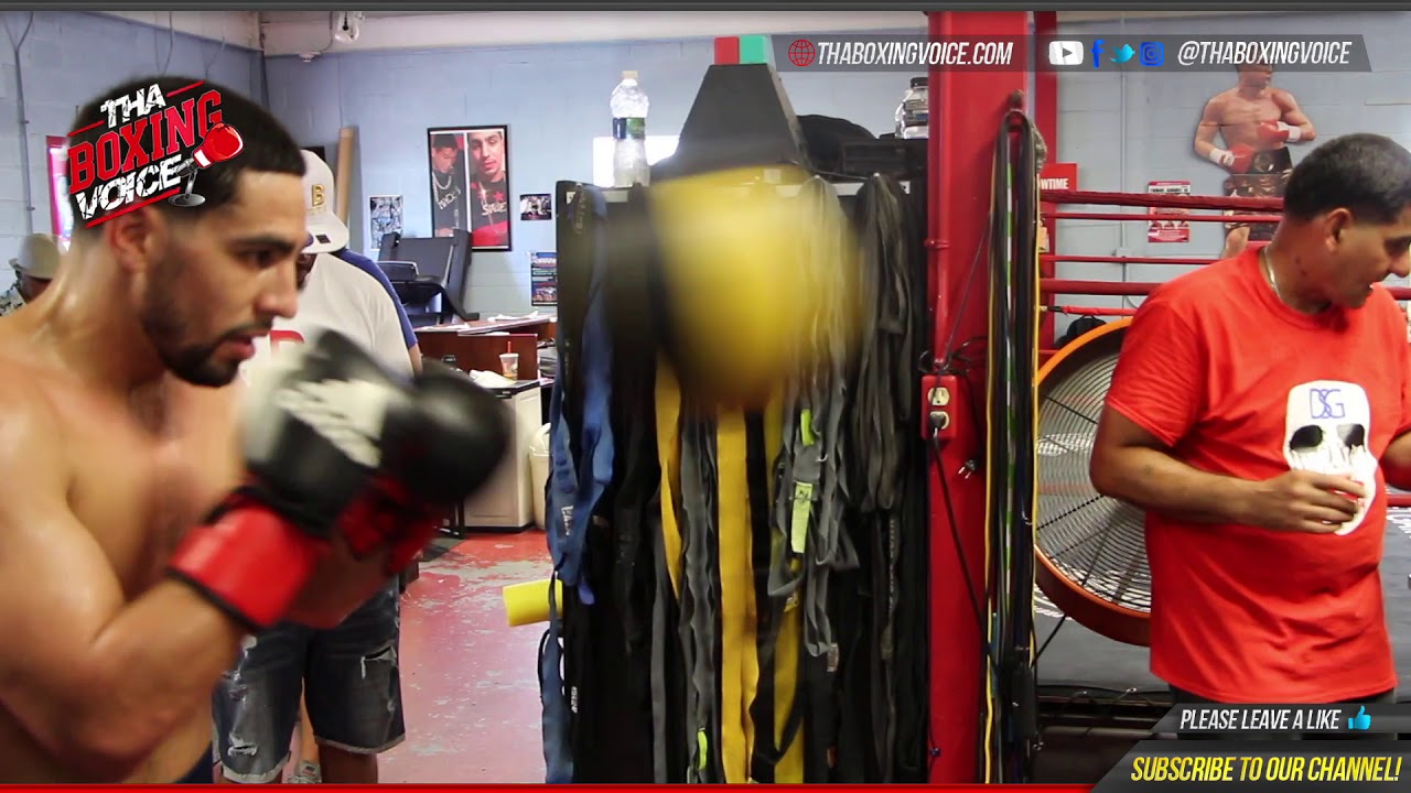 🔥Danny Garcia on the double end bag accuracy, on 💯 timing on point🎯
