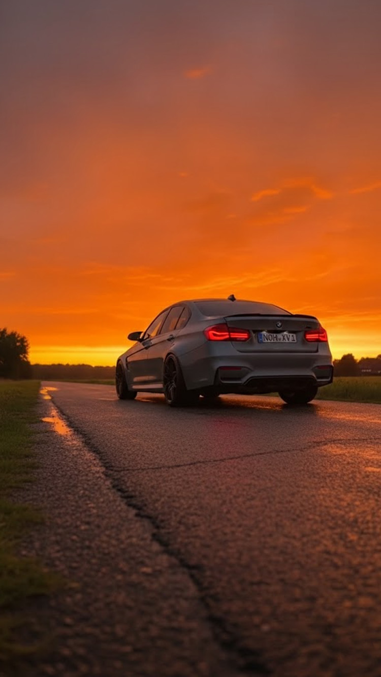 Sunset drives hit different