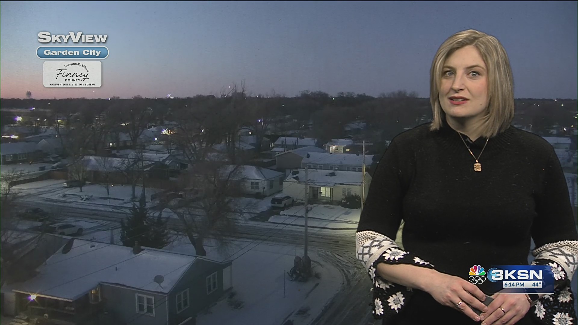 Saturday evening forecast