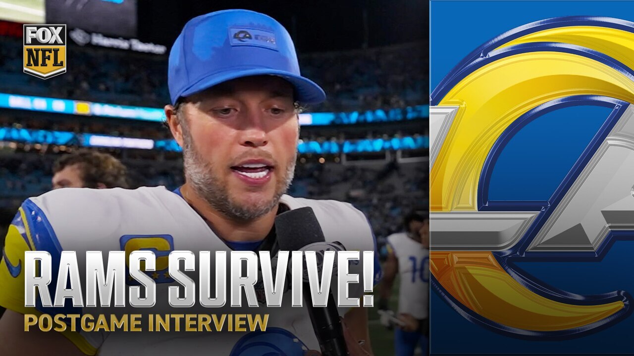 'Total team effort' 🤝 Matthew Stafford credits Rams' teammates for late ...