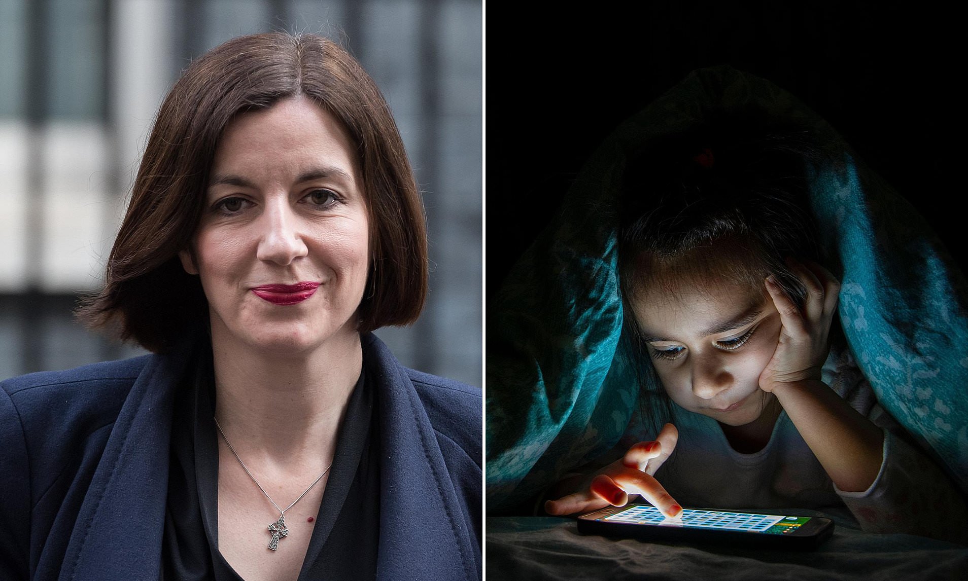 Toddlers who stay glued to smartphones and TV for five hours a day say ...