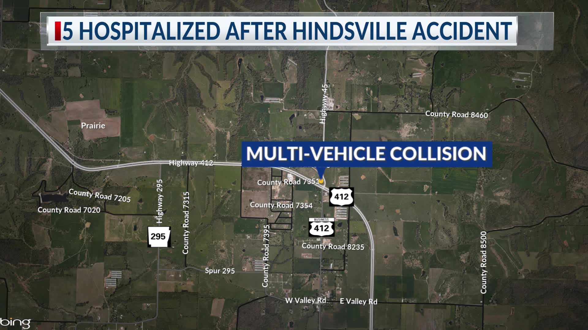 School bus, vehicle collide on Hwy 412; 'minor' injuries reported