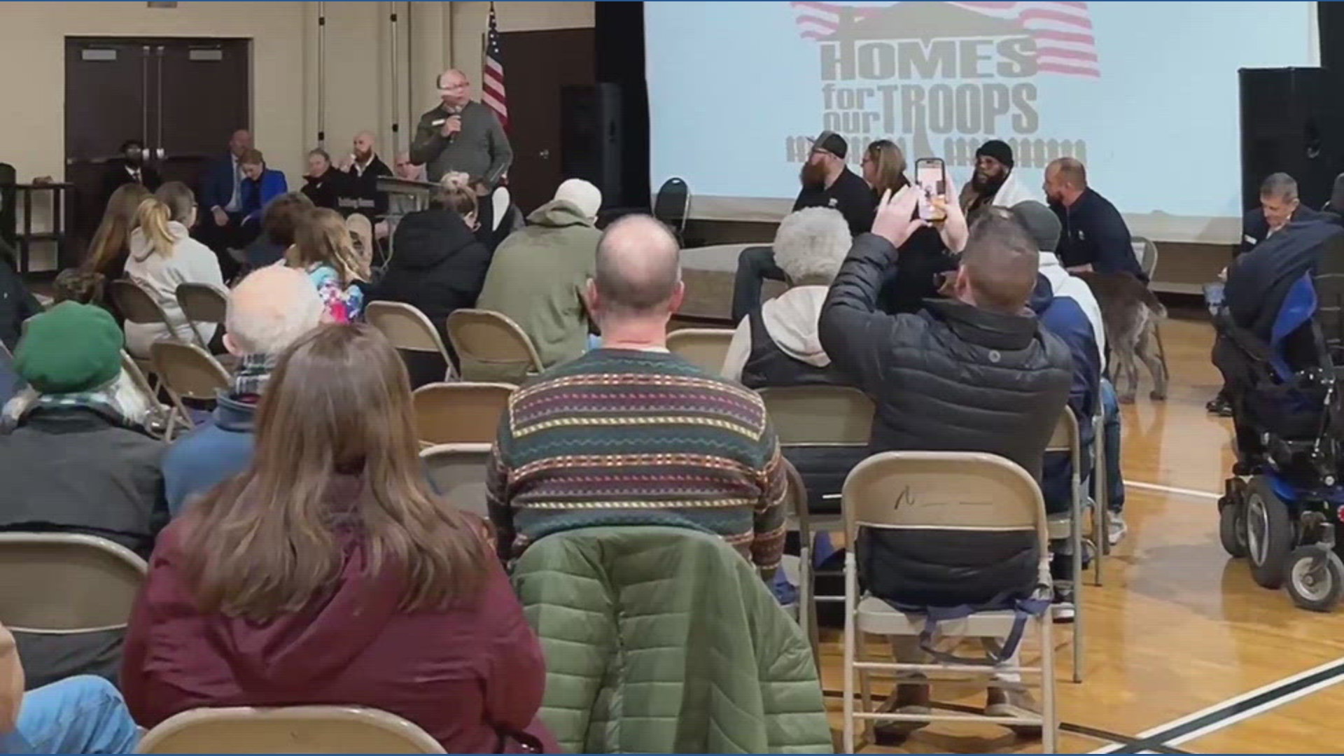 Organization building home for Petersburg veteran