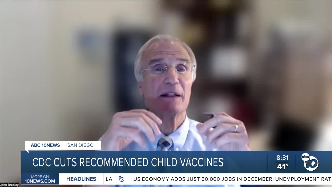 CDC's new tiered system of vaccines for children
