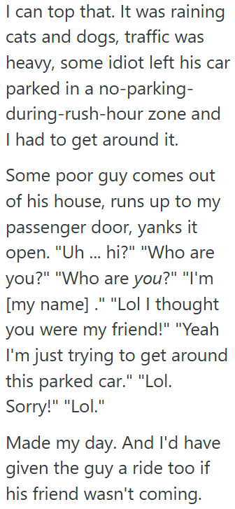 Brother was picking up his sister, but a random kid assumed he was an ...