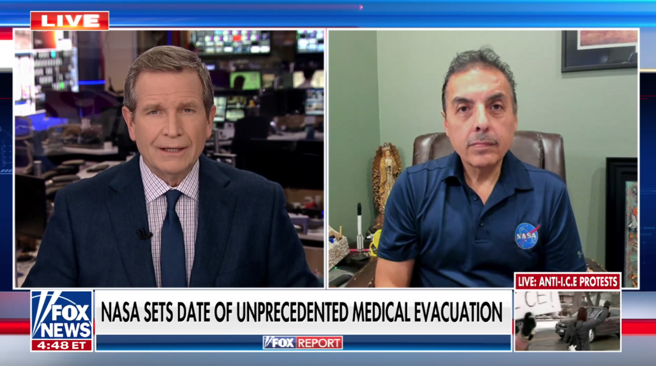 Retired NASA astronaut says medical evacuation 'under control,' not ...