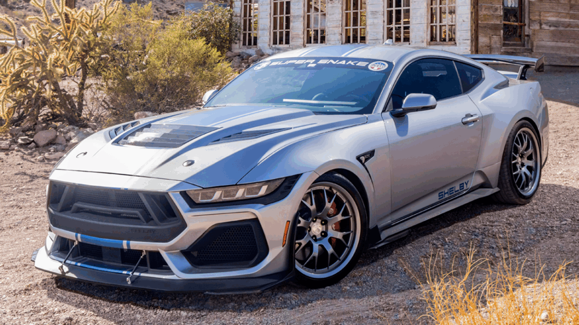 2026 Shelby Super Snake uncoiled with 830 HP