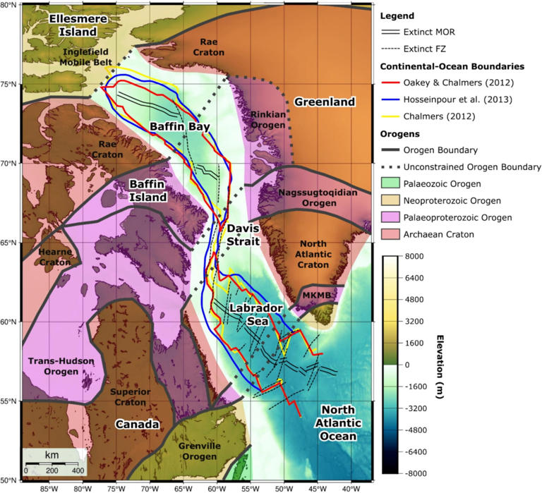 Tectonic research finds that Earth has six continents not seven