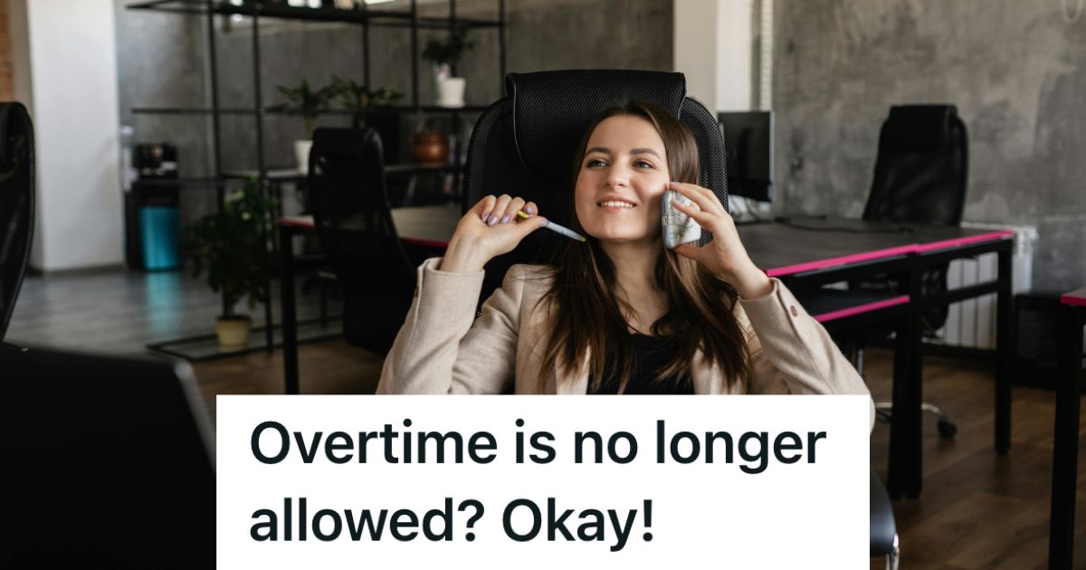 Supervisor complained that an employee getting too much overtime, but ...