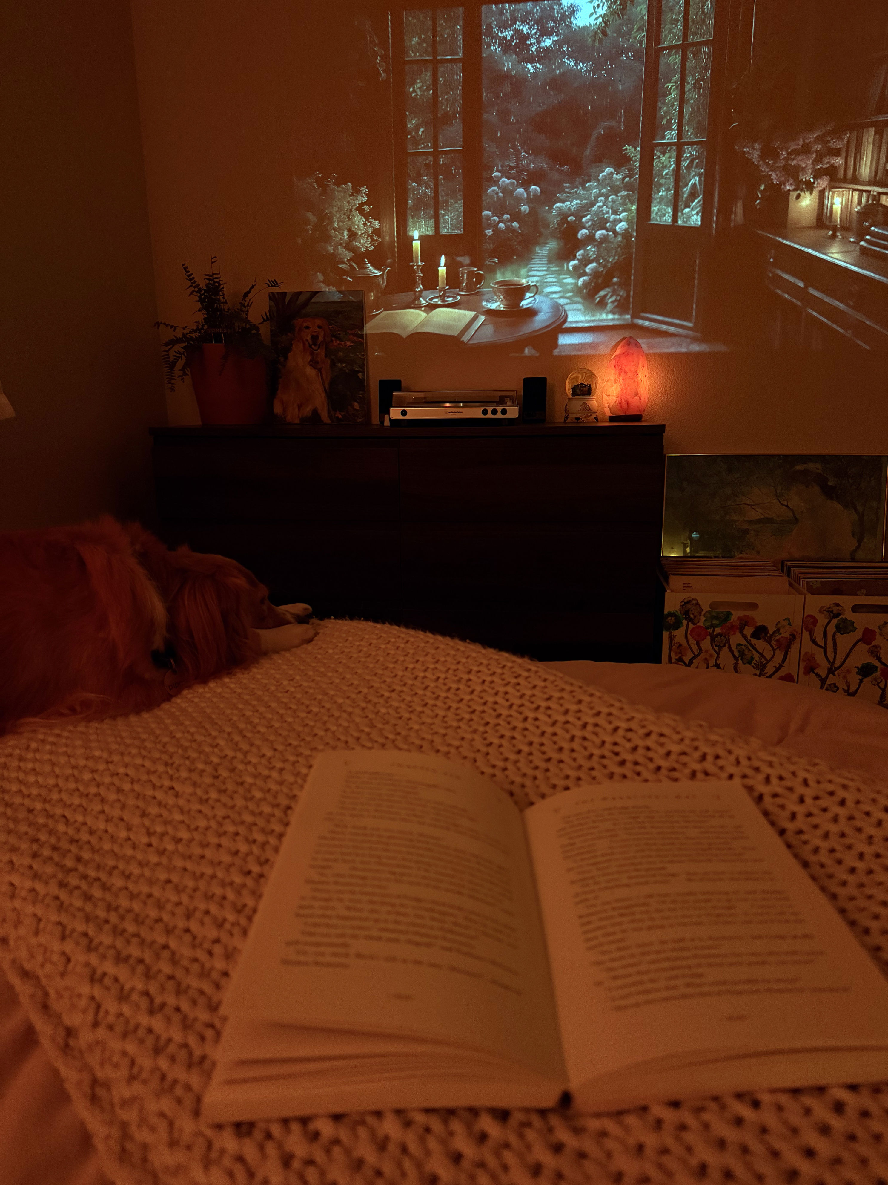 When simply reading a book is not enough. Now we have 'ambiance' videos.