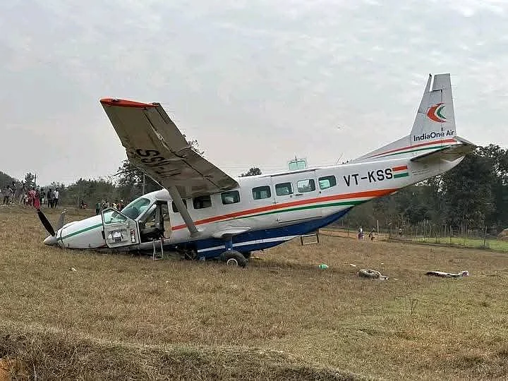 India: Small aircraft crash lands in Odisha, 6 passengers injured