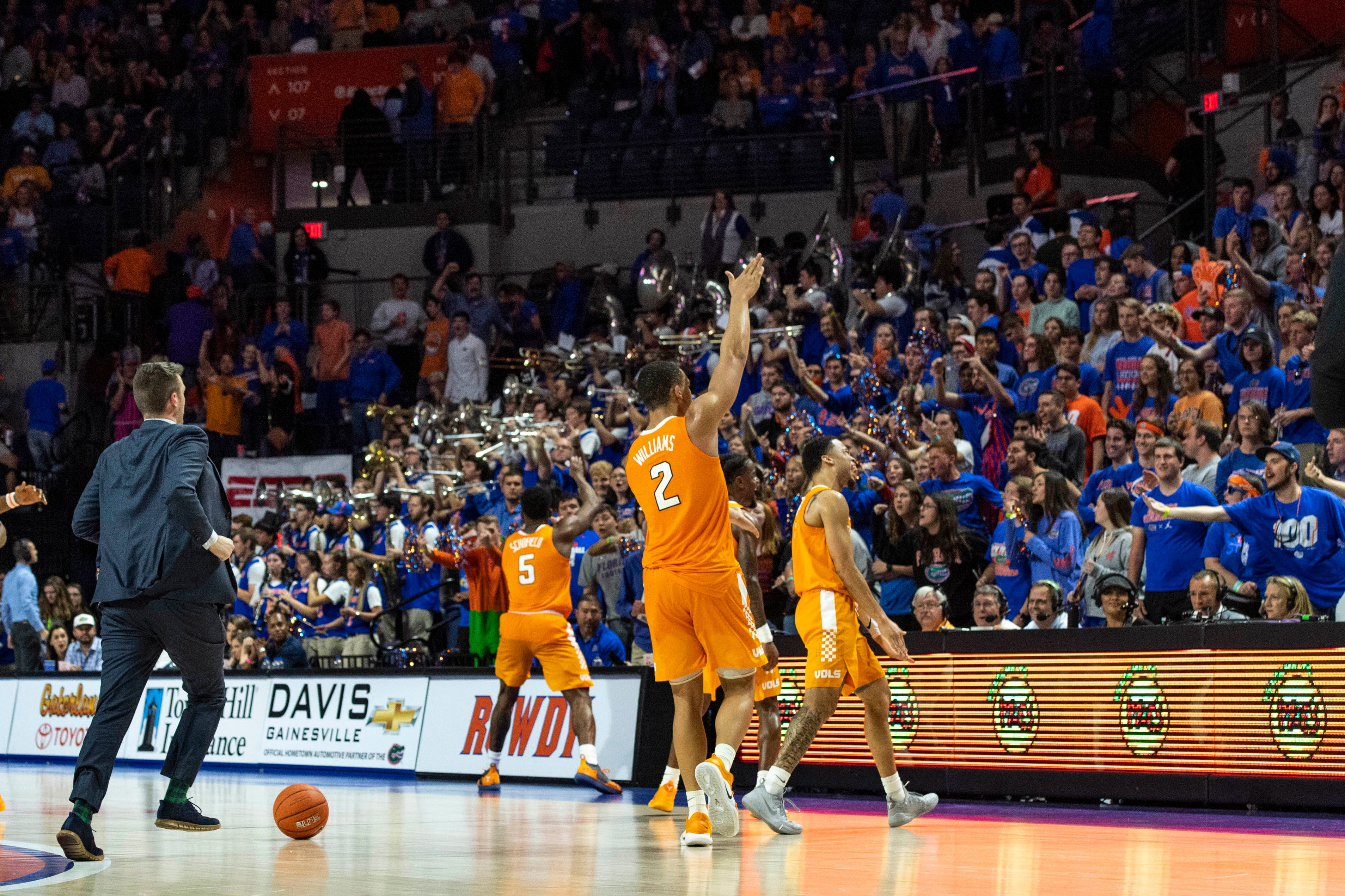 Tennessee-Florida basketball series