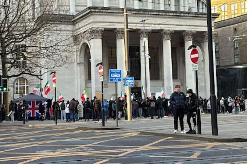 Arrests in Manchester city centre after demonstrations in St Peter's Square