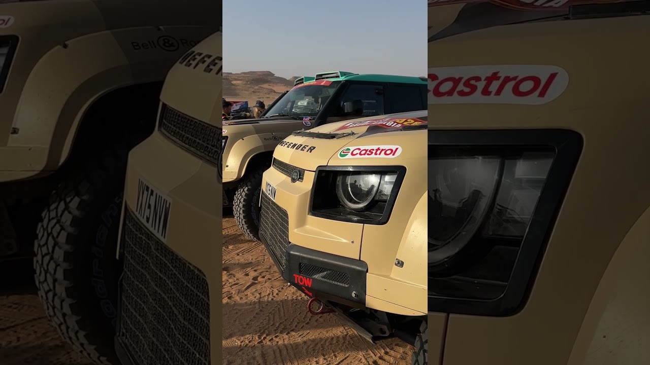 The Defender D7X-R Dakar only has 390bhp, but that doesn't matter