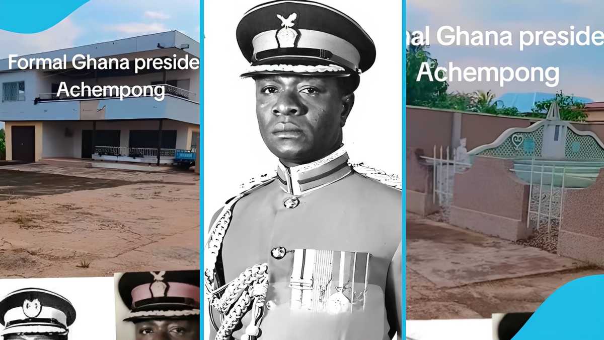 Ignatius Kutu Acheampong: Late Ghana leader’s house in Atwima Hwediem ...