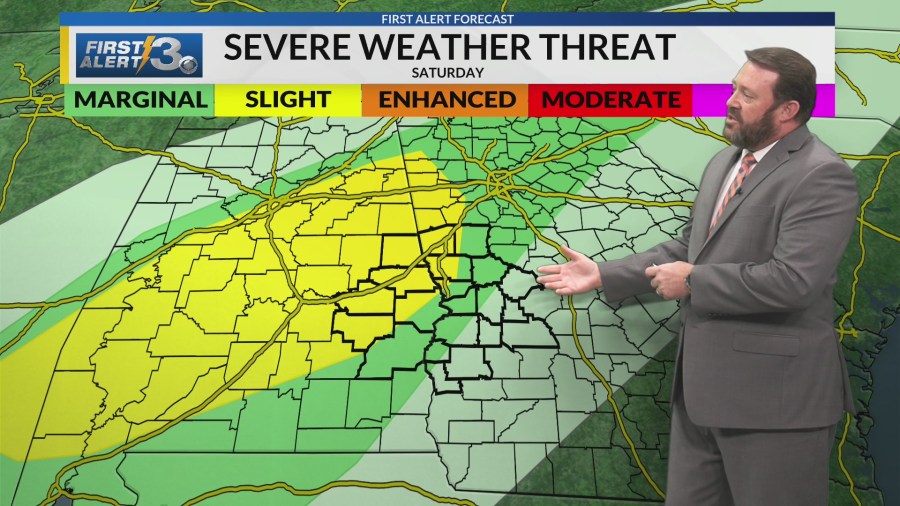 Weather aware: Strong to severe storms possible today; cooler air on ...