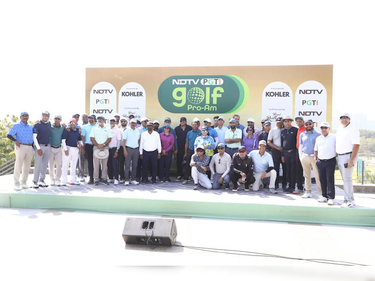 NDTV PGTI golf pro-am Hyderabad leg gets rousing thumbs up