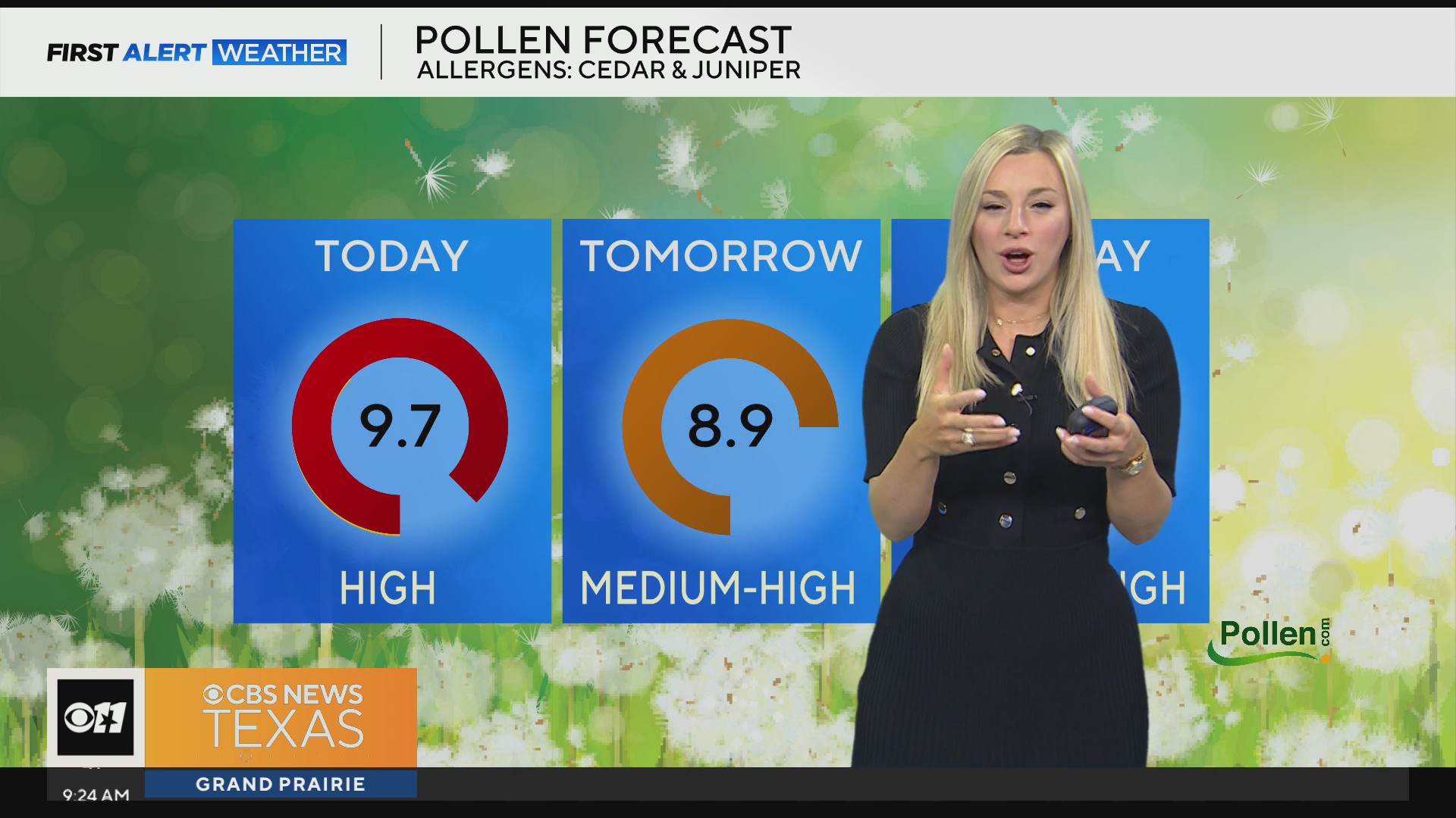 Cooler Saturday before a warm up next week