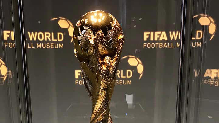 FIFA World Cup trophy arrives in Delhi, to be in India for three days ...