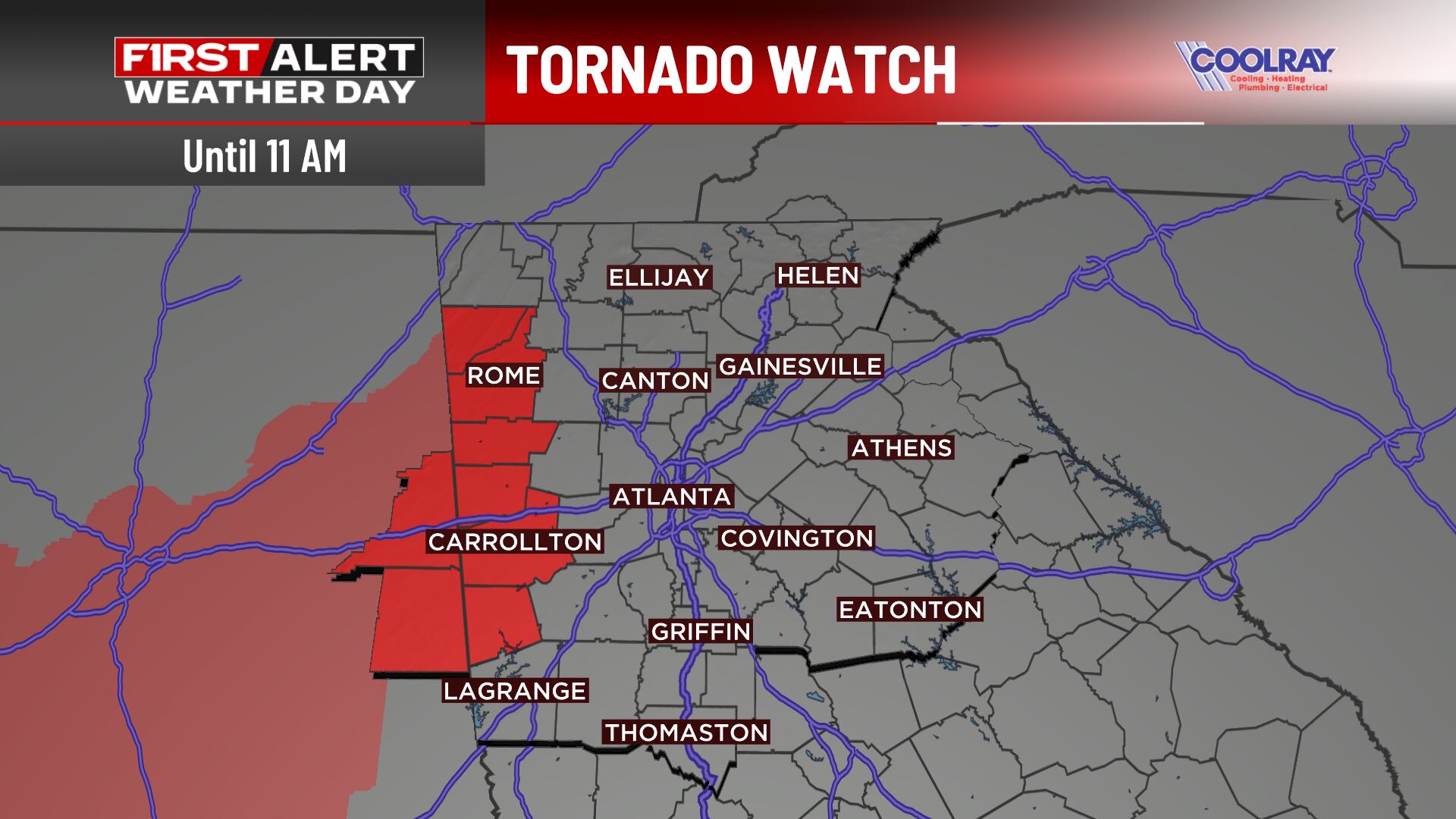 Updates: Cold front brings severe thunderstorm, tornado threats to ...