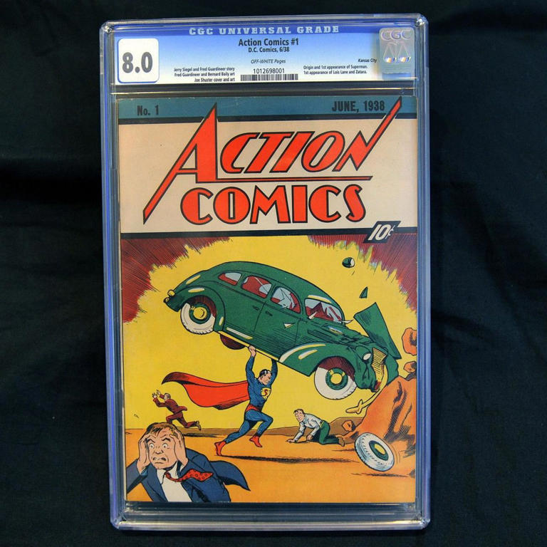 Rare first Superman comic once stolen from Nicolas Cage sells for $15m