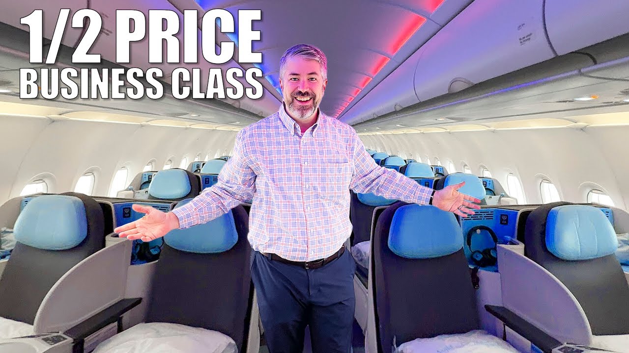 I traveled business class for less! ️