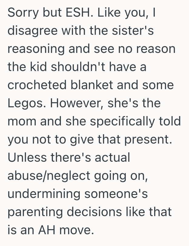 Woman buys her nephew some birthday presents she knows he’ll love, but ...