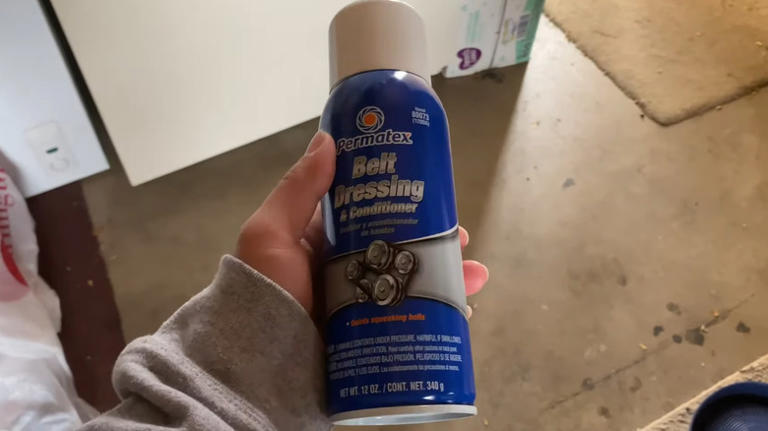 WD-40 is terrible for a squeaky engine belt – use this instead
