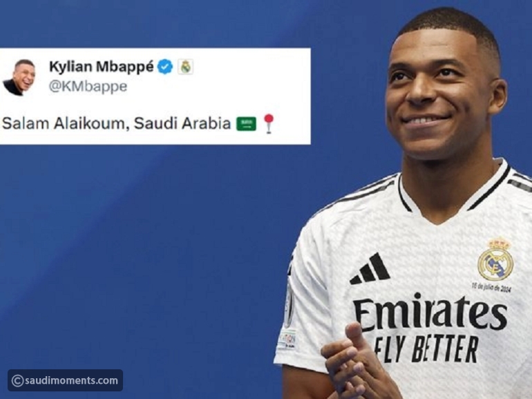 Kylian Mbappe arrives in Saudi Arabia ahead of Spanish Super Cup final